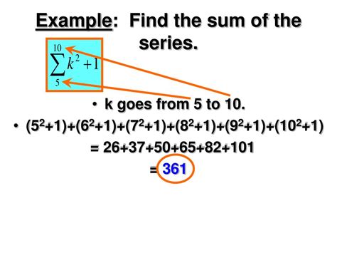 Ppt Summation Notation Powerpoint Presentation Free Download Id4329299
