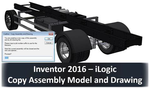 Inventor 2016 ILogic Copy Assembly Model And Drawing Inventor Autodesk Inventor Model