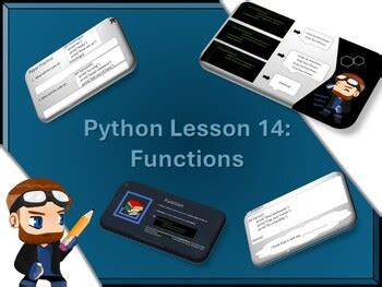 Python Intro To Functions By ComputerScienceGenius TPT