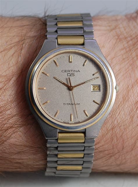 Sold C1986 Certina Ds Titanium Birth Year Watches
