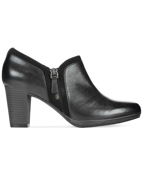 Clarks Collection Womens Brynn Fern Shooties In Black Lyst