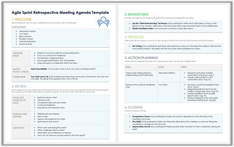 Free Agile Retrospective Templates