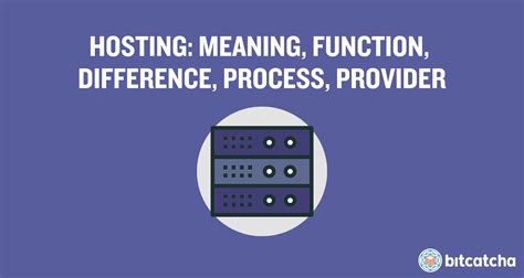 What Is Web Hosting Function Difference Process Provider