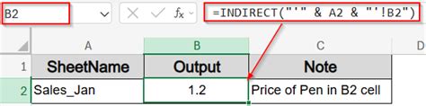 Excel Indirect Function To Reference Different Sheets Excel Insider