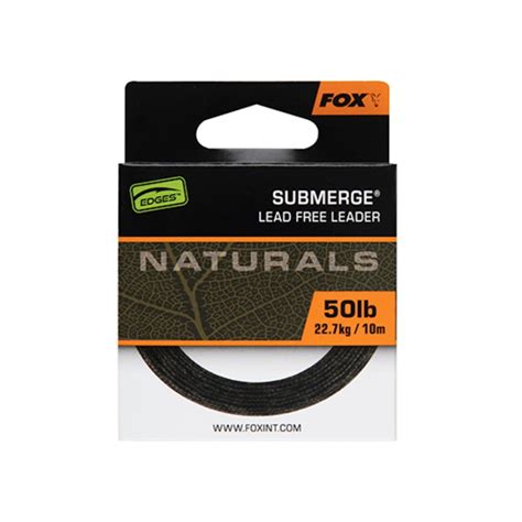 Fox Naturals Submerge Leader X 50 Lb 227 Kg 10 M