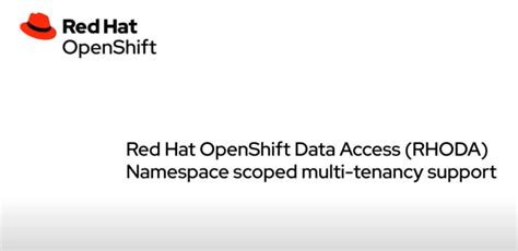 a guide to namespace access to managed databases from openshift