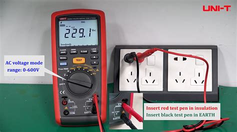UNI T UT B Handheld Insulation Resistance Tester Makers Electronics