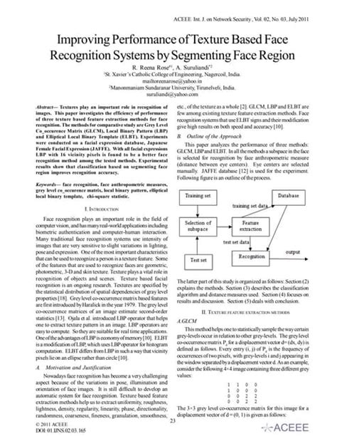 An Improved Double Coding Local Binary Pattern Algorithm For Face