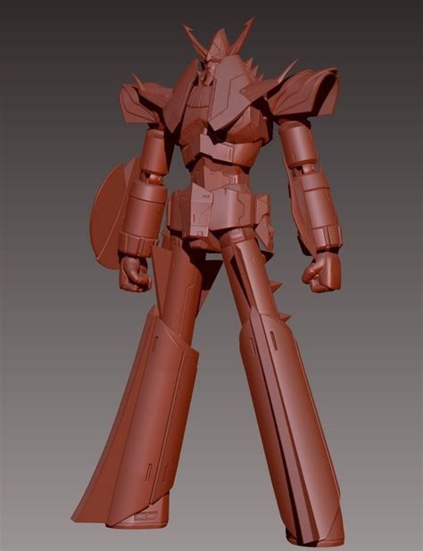 Robot Raideen 3d Model 3d Printable Cgtrader