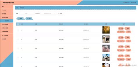 Java计算机毕业设计宠物社会化小程序【附源码远程部署程序mysql】 Csdn博客