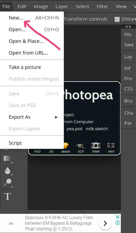 How Add A Using Photopea Editing Designing Amino