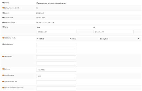 Dhcpv Default Gateway Interface Ip Not Propagated To Dhcpd Conf Issue Opnsense Core