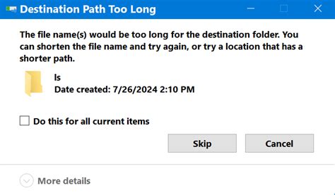 Destination Path Too Long Windows 10 Forums