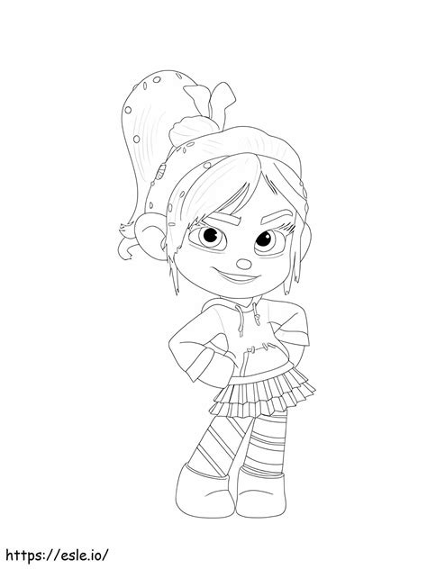 1526824800 Vanellope Coloring Page 1526824800 Vanellope Coloring Page