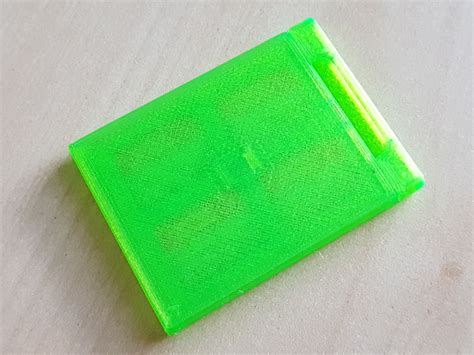 micro sd card carrier ultra compact snap fit by hd creator download free stl model