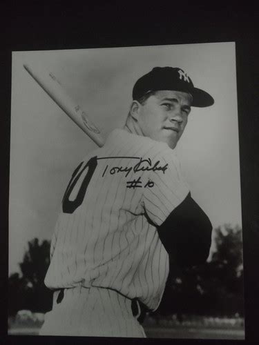 Tony Kubek New York Yankees Signed 8x10 Glossy Photo Coa From Clete