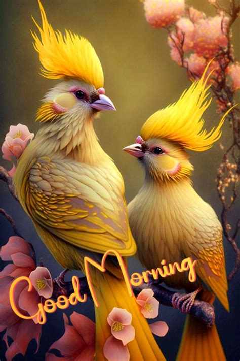 Good Morning Most Beautiful Birds Pretty Birds Exotic Birds