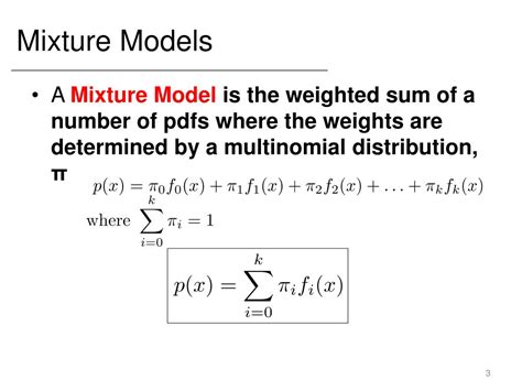PPT Gaussian Mixture Models And Acoustic Modeling PowerPoint Presentation ID
