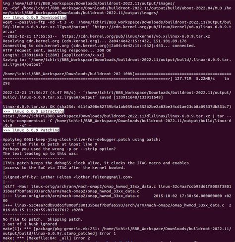 組込みLinux Beaglebone blackでやってみる その10 Buildroot いちりのテクの部屋