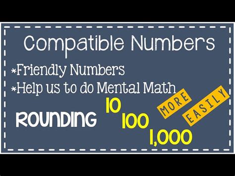Compatible Numbers