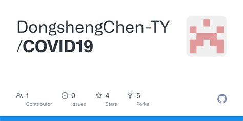 GitHub DongshengChen TY COVID