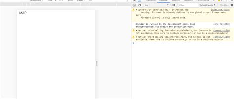 leaflet map can t be loaded ionic 4 pleas help ionic framework