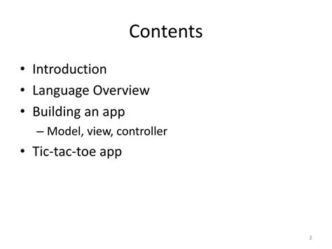 Ppt Objective C And Ios Powerpoint Presentation Free Download Id