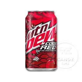 Mountain Dew Code Red Box Of 12