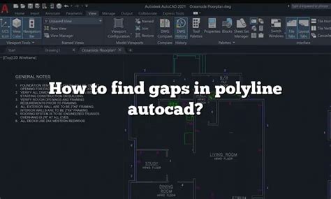 How To Find Gaps In Polyline Autocad Caddikt