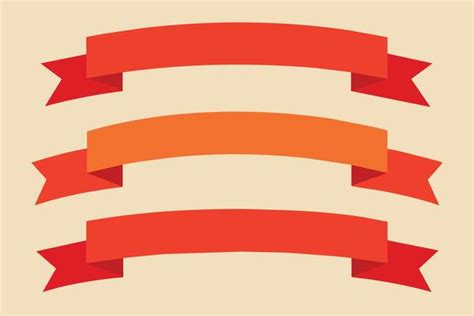 Ribbon Header Pattern Vector Art Icons And Graphics For Free Download