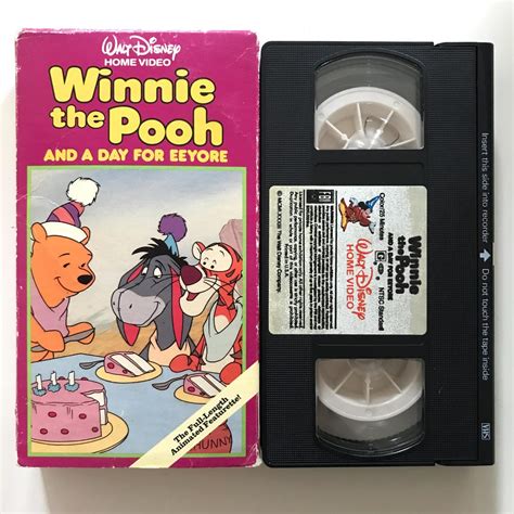 Winnie The Pooh And A Day For Eeyore Vhs 80s Walt Disney Home Video Etsy