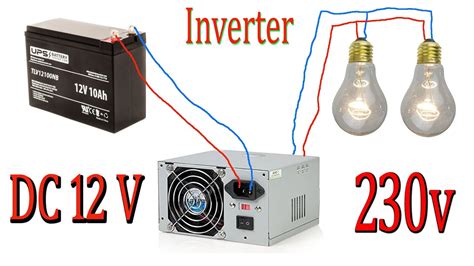Make A Simple V Dc To V Ac Inverter W W Full Tutorial Diy Inverter From Pc Power