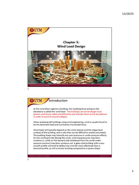 Chapter 5 Wind Load Pdf Computational Fluid Dynamics Wind Tunnel