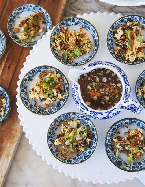 Vietnamese Steamed Vegan Rice Cakes Banh Beo Chay Cindy Lam Cuisine