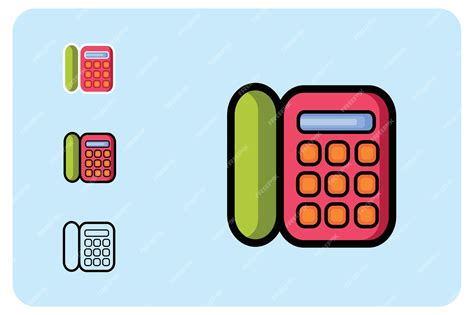 Premium Vector Phone Icon