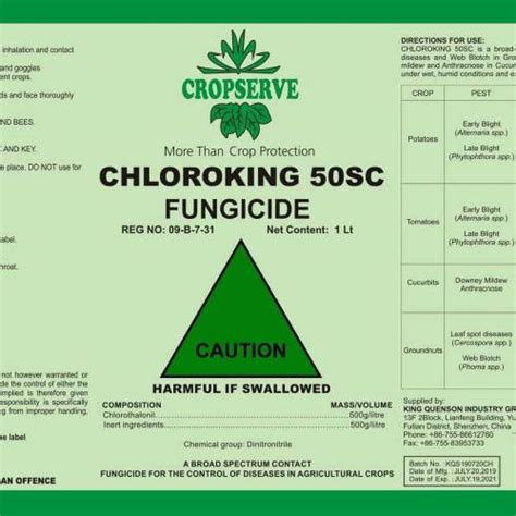 Chlorothalonil Archives Cropserve