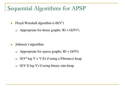 Ppt Connected Components And All Pairs Shortest Paths Powerpoint