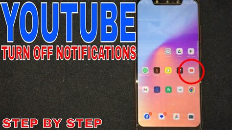 How To Turn Off Youtube Notifications 🔴 Youtube