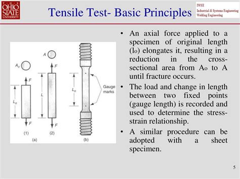 PPT ISE 311 Tensile Testing Lab In Conjunction With Section 3 1 In The Text Book Fundamentals