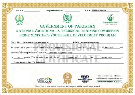 Cybersecurity Linux Kali Certificateofcompletion Muhammad Salman Ashraf