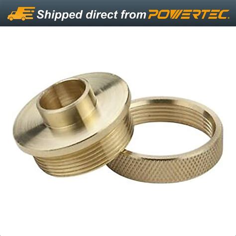 Powertec Guide Bushing And Guide Lock Nut Short