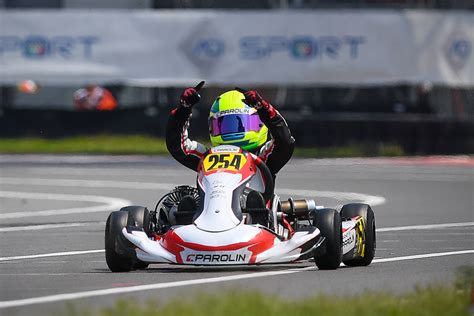Parolin Usa Driver Truchot Wins At Italian Aci Karting Championship