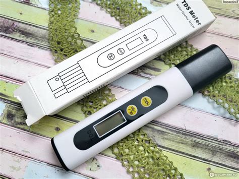 Тестер качества воды TDS Meter - «Измеряем жёсткость воды в домашних ...