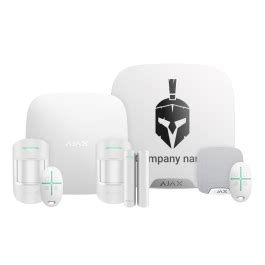 Ajax Kit1 S Hub2 2MPS DPS 2SC SSDD HSS White