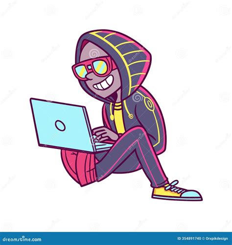 Cyber Hacker Attack Internet Scam Phishing Concept Online Cyber Crime Scammer Hacks Personal