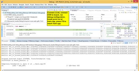 Debugging Gr Peach Mbed