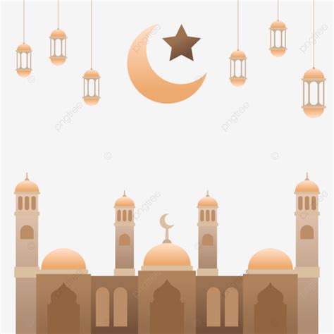 그라데이션 모스크와 달의 별이 있는 라마단 벡터 라마단 사원 달 별 Png 일러스트 및 벡터 에 대한 무료 다운로드 Pngtree