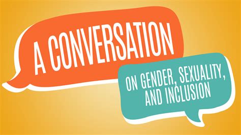 A Second Conversation On Gender Sexuality And Inclusion Artisan