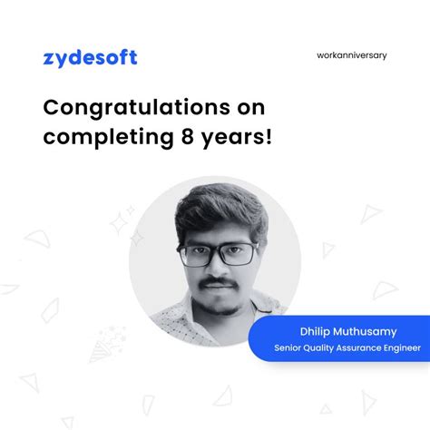 Zydesoft On Linkedin Workanniversary Employeeanniversary
