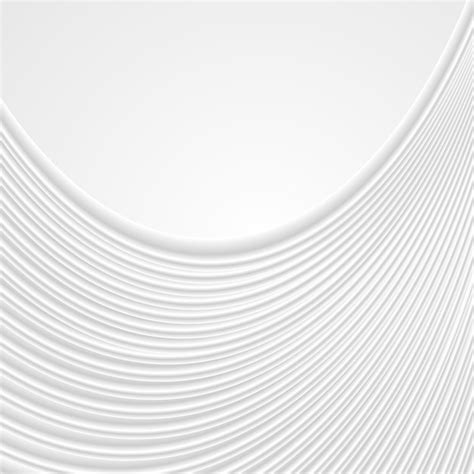 Premium Vector Abstract White Wavy Lines Pattern Background